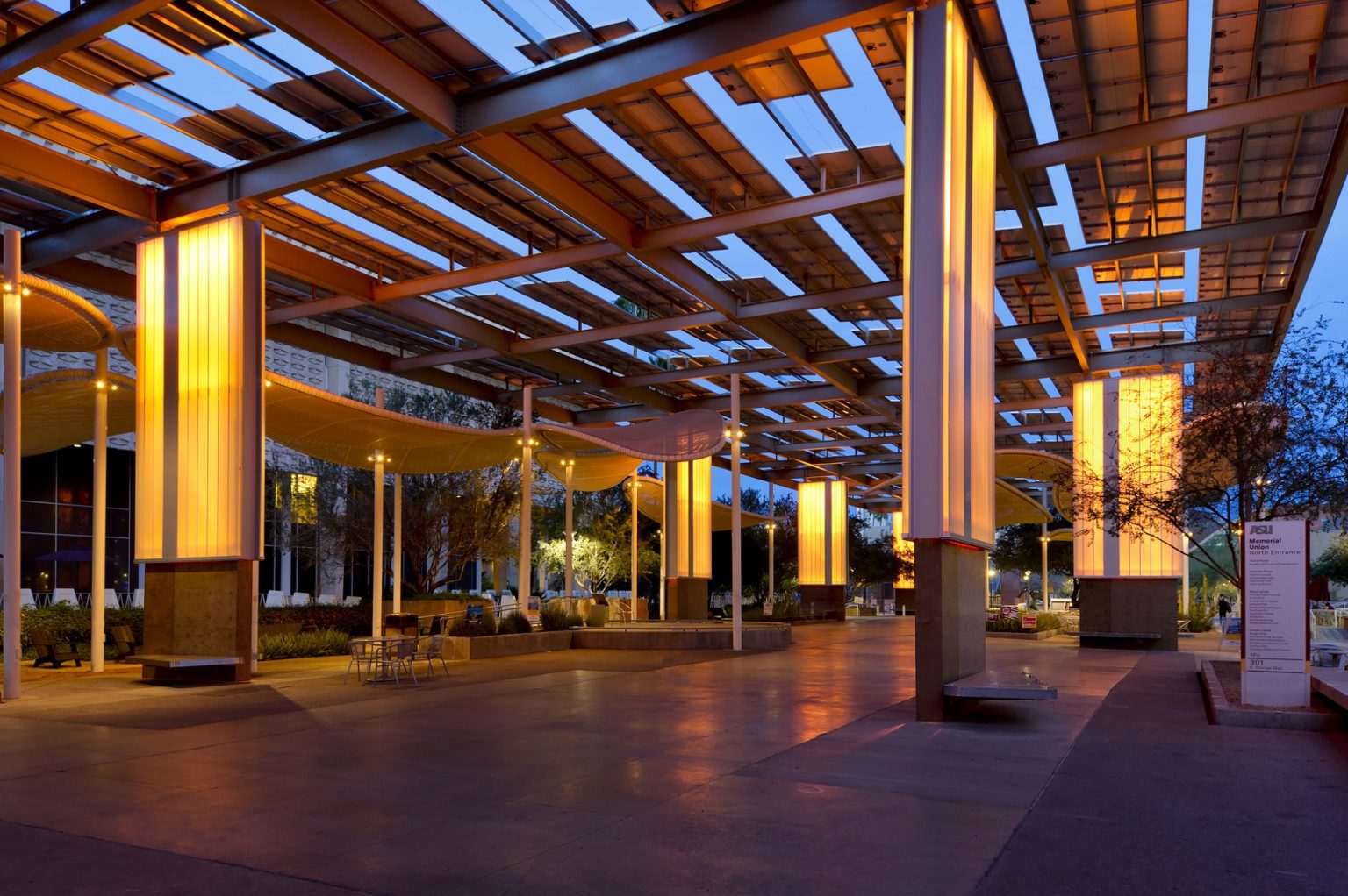 Glowing Nights in Nature's Embrace with Awesome Landscape Canopy and ...
