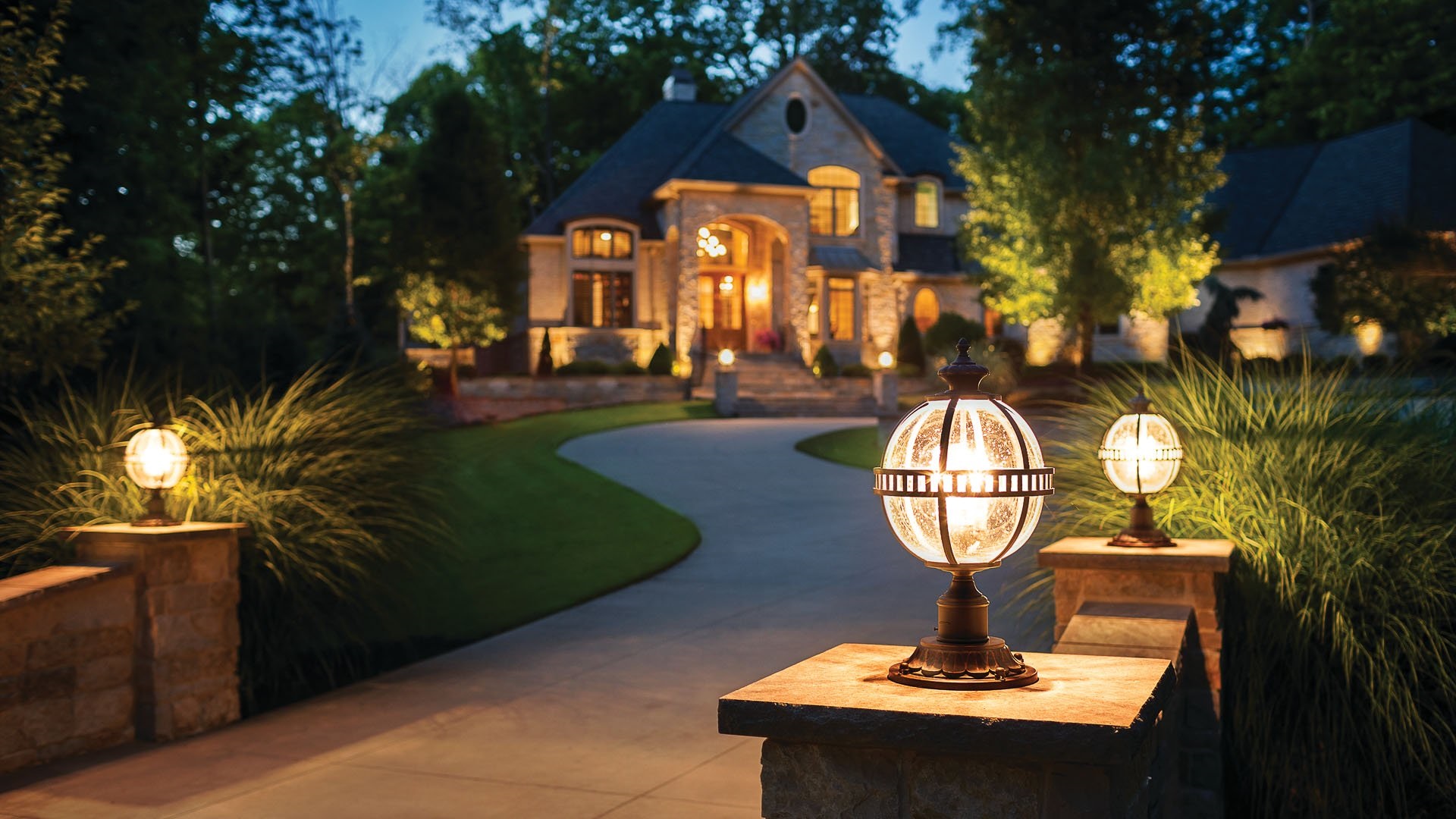 Master the Magical Glow by Displaying the Charm of Landscape Lantern ...