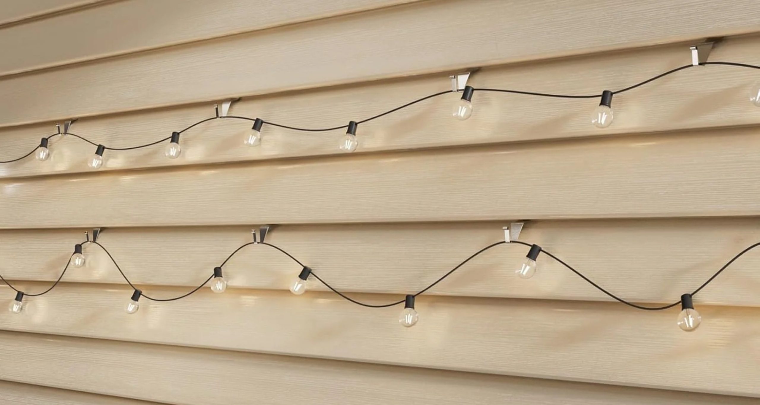 How to Hang Outdoor String Lights on Sidings? - LightscapesTech