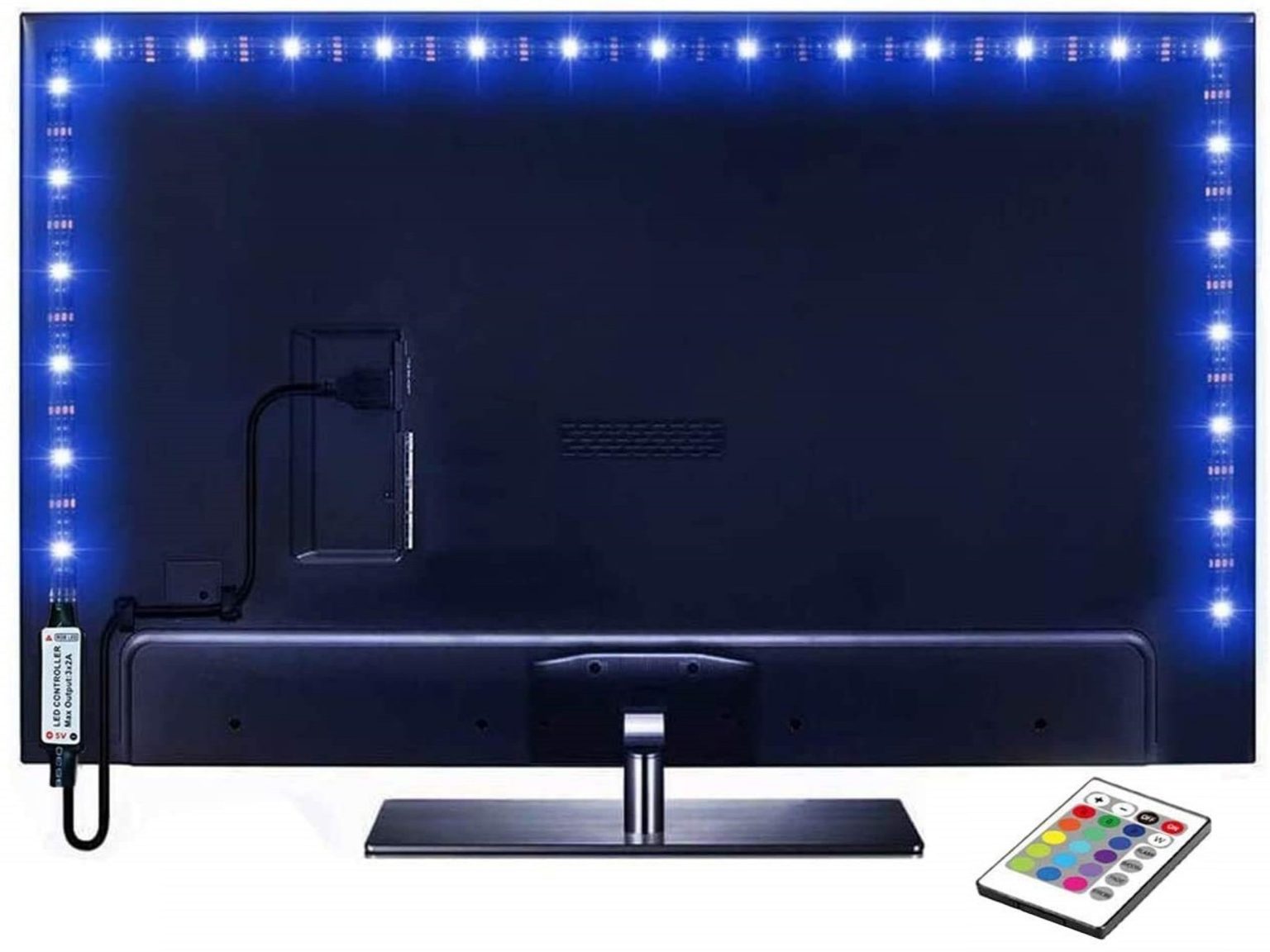 How To Install LED Strip Lights Around TVs? - LightscapesTech