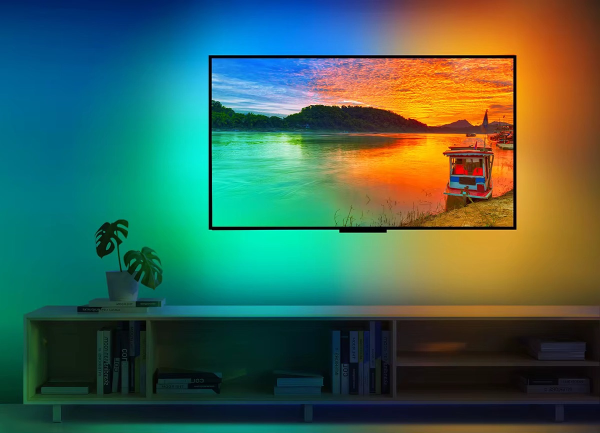 How To Install LED Strip Lights Around TVs? - LightscapesTech